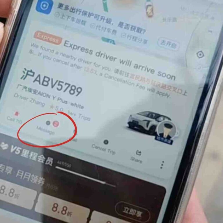 How to Get Taxi in China Using Didi App - Shanghai Specials